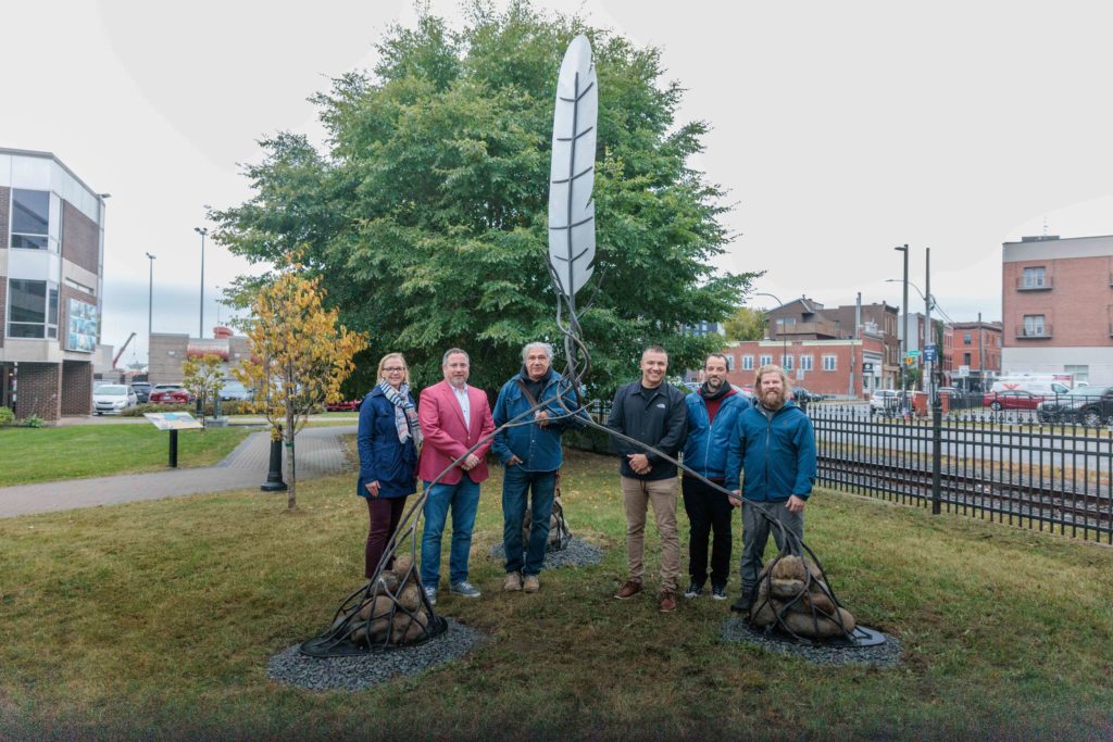 An Atikamekw work makes its debut at First Nations Park - Trois ...